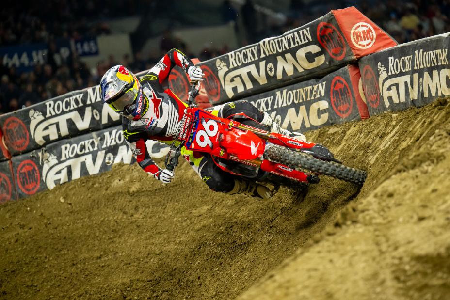 Hunter Lawrence Wins Again at Indianapolis Supercross