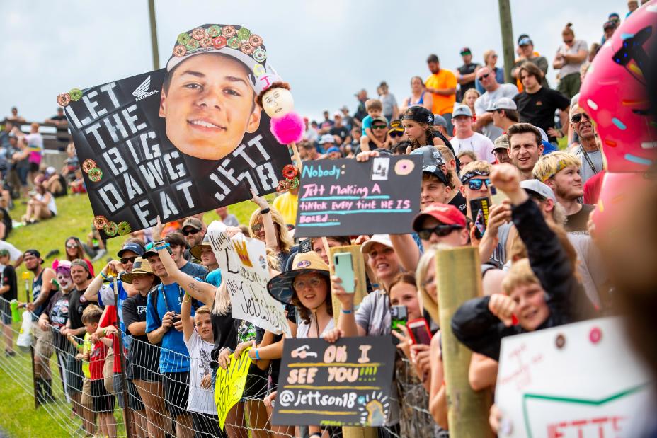 Podium Overall Finish for Jett Lawrence at High Point AMA Pro MX