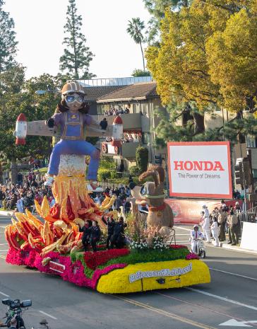 Honda’s 2022 Rose Parade® Float Inspires Young People to Follow Their ...