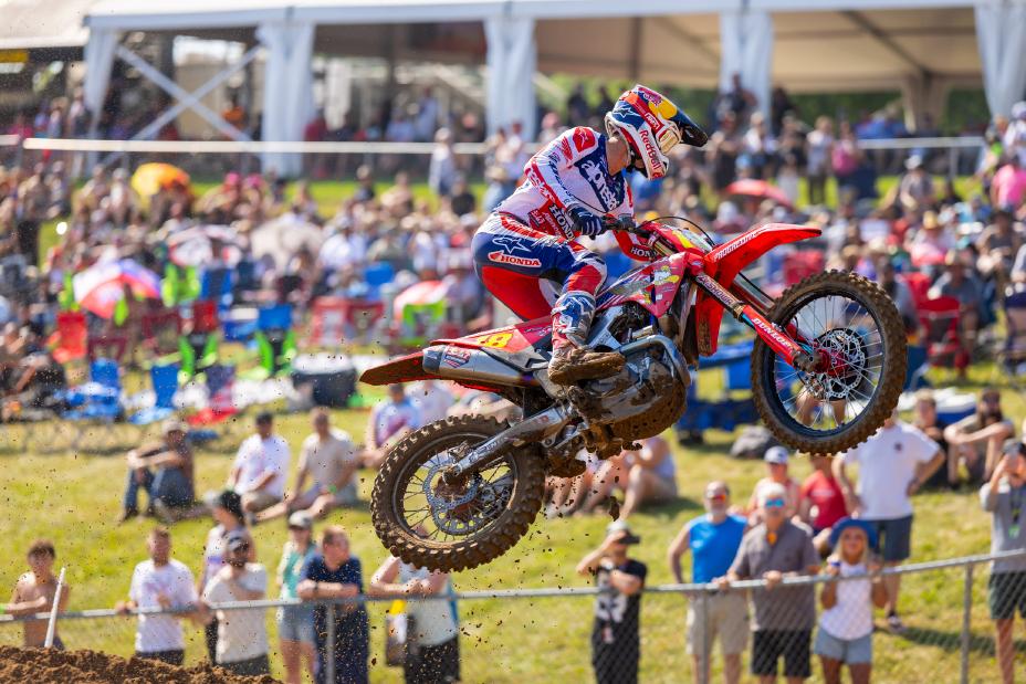 Fireworks for Honda HRC Progressive at RedBud MX