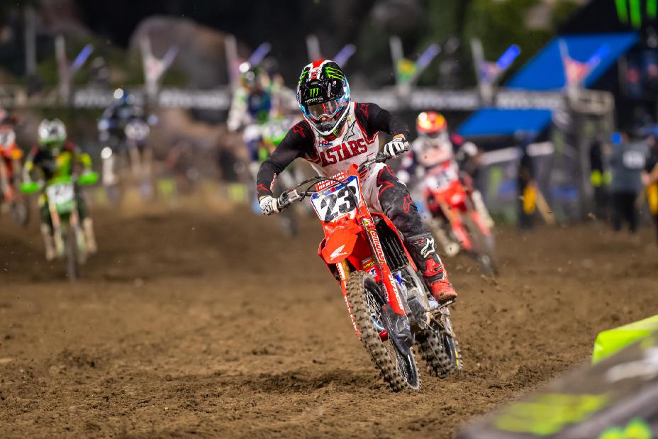 Jett Lawrence Wins 250 West AMA Supercross Opener at Anaheim 1