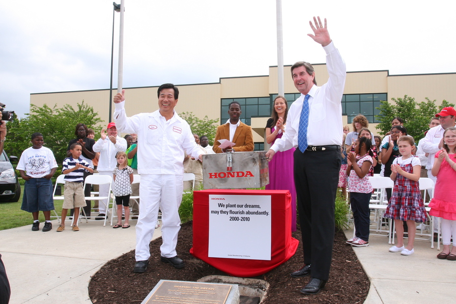 Honda Raises Time Capsule, Celebrates 10 Years since Groundbreaking in ...