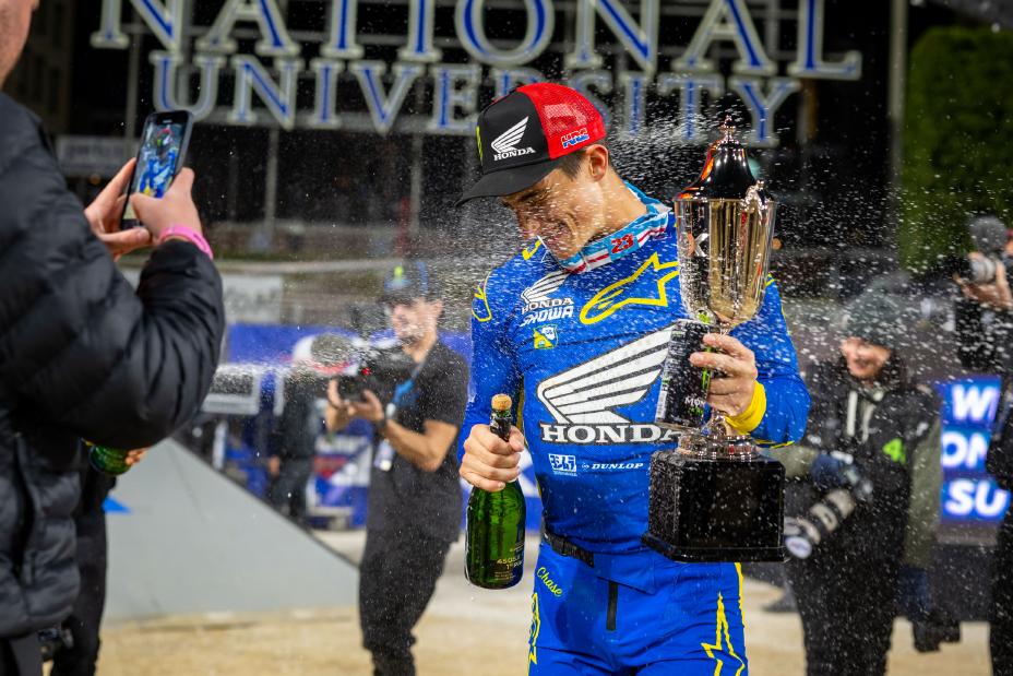 Sexton Scores Career-First AMA 450SX Win at San Diego Supercross