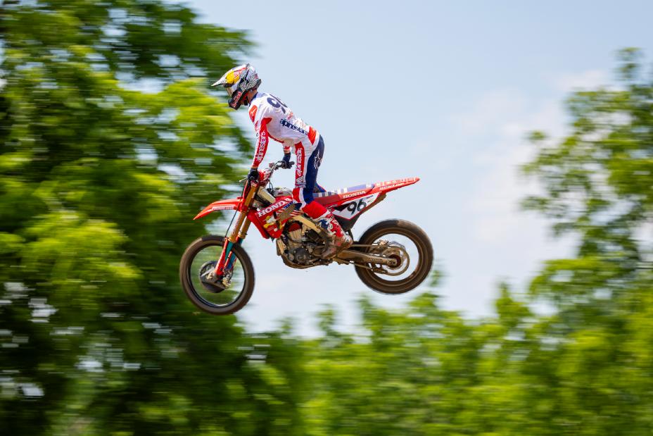 Fireworks for Honda HRC Progressive at RedBud MX