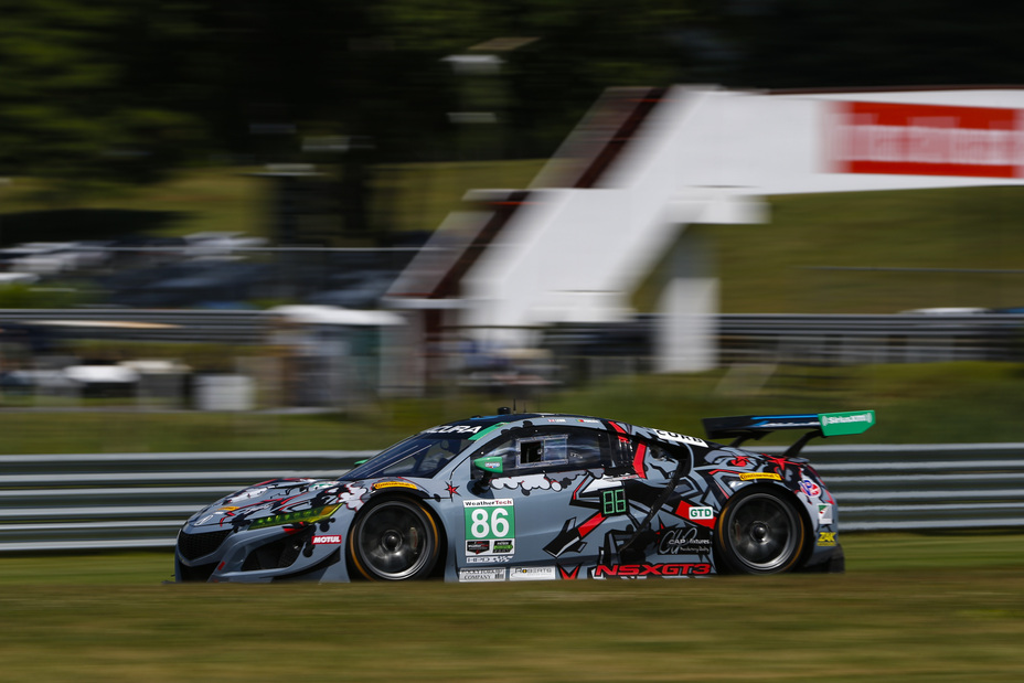 Katherine Legge and Alvaro Parente combined to bring their Meyer Shank ...