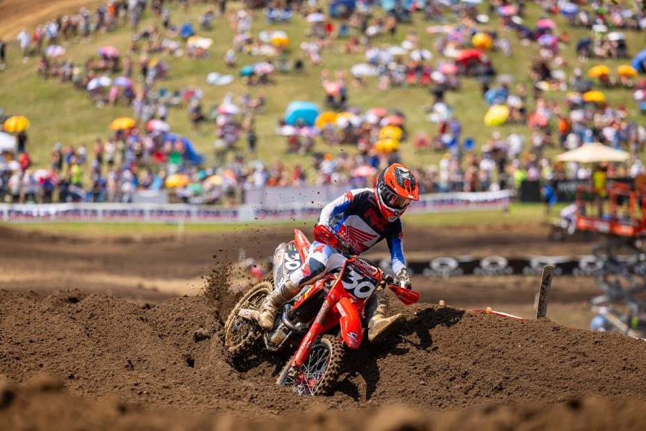 Fireworks for Honda HRC Progressive at RedBud MX