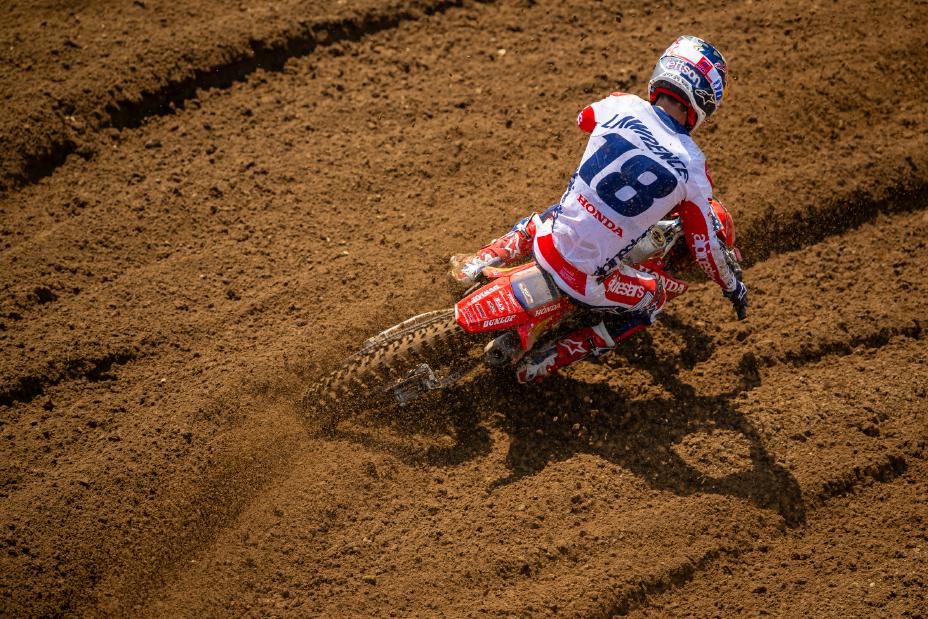 Fireworks for Honda HRC Progressive at RedBud MX