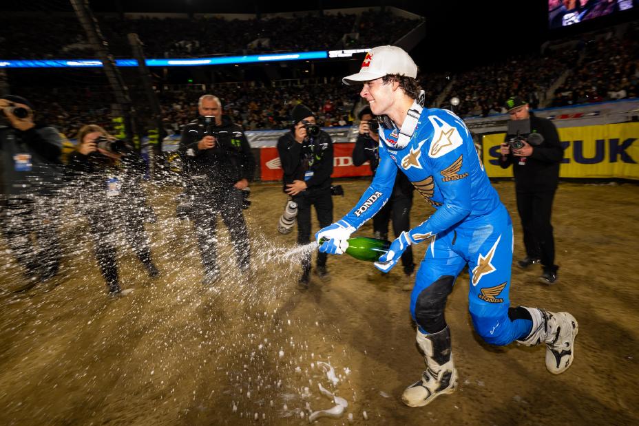 Jett Lawrence Lands Another 250SX West Win