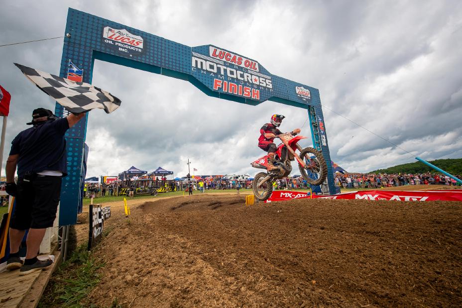 Podium Overall Finish for Jett Lawrence at High Point AMA Pro MX