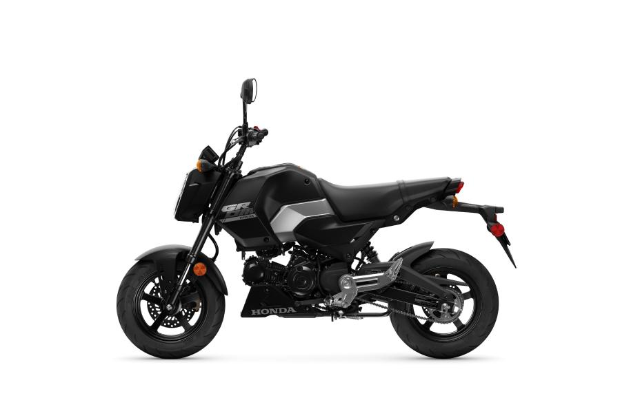 2026 Honda Grom SP Matte Gunpowder Black Metallic