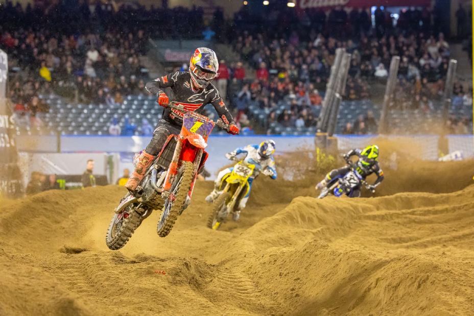 Jett Lawrence Earns His First Win of the Season, at Anaheim 2 SX