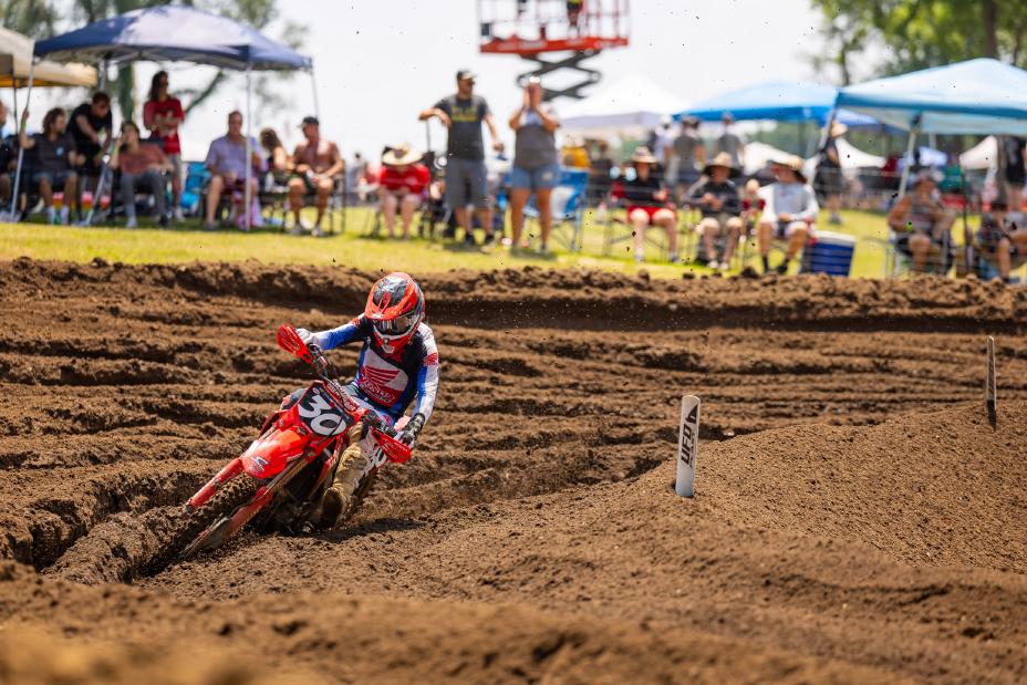 Fireworks for Honda HRC Progressive at RedBud MX