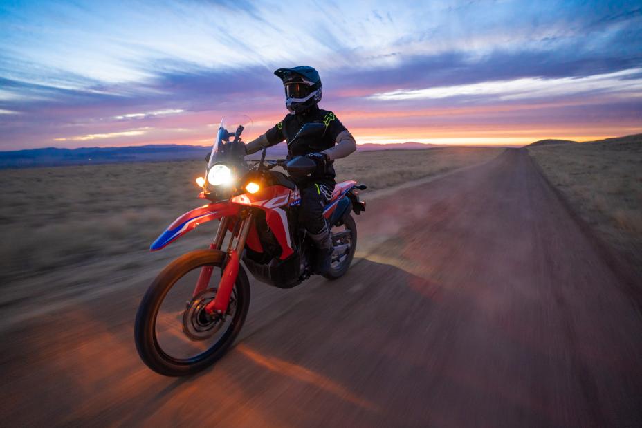 2021 Honda CRF300L Rally Action