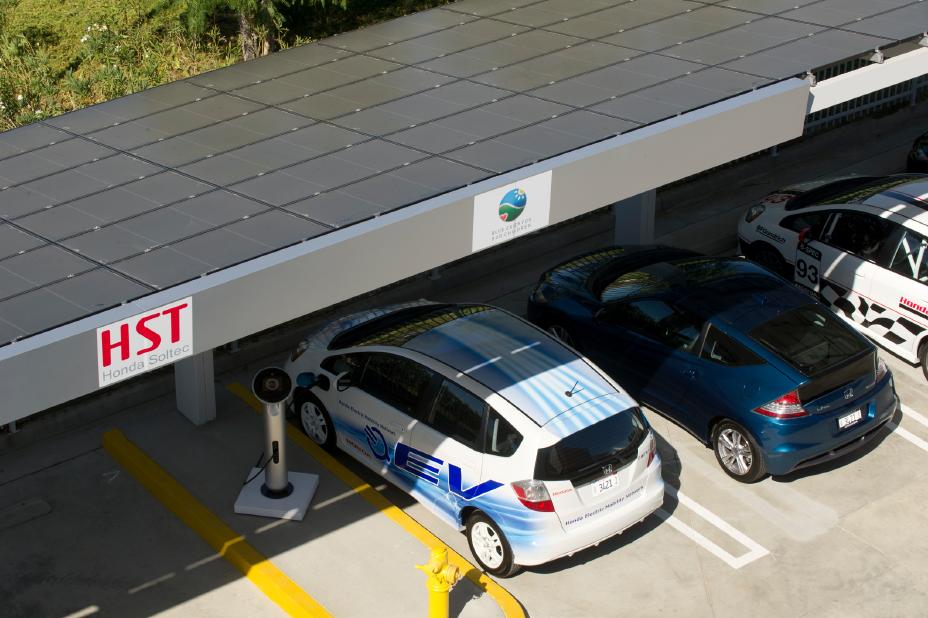 Honda Performance Development Installs Solar Power Technology