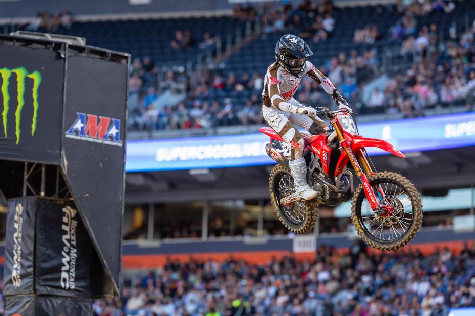Honda HRC Progressive Races at High-Elevation Denver SX