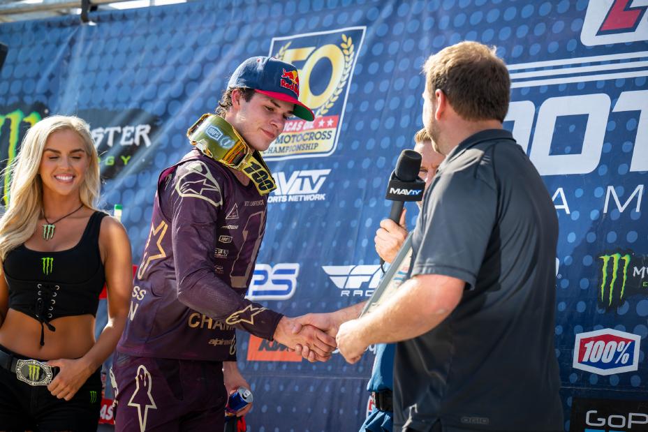 Jett Lawrence Repeats as AMA Pro Motocross 250 National Champion
