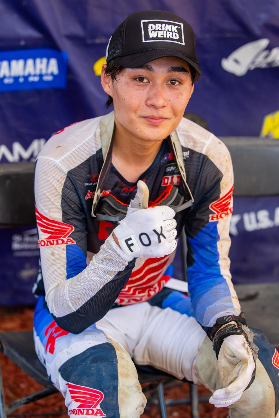 Fireworks for Honda HRC Progressive at RedBud MX