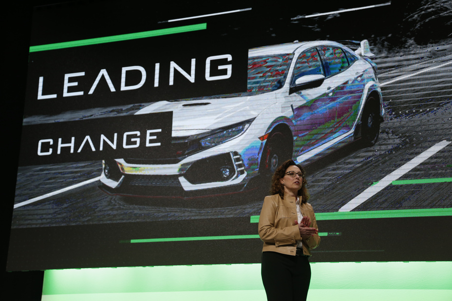 Pam Heminger, vice president for Purchasing, Honda of America Mfg., Inc ...