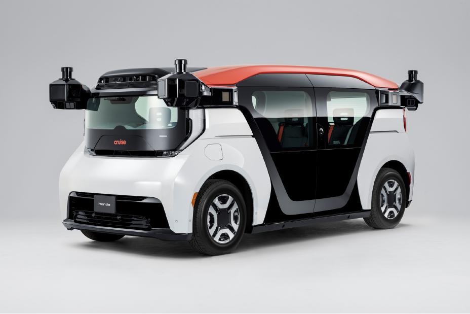 Cruise Origin driverless vehicle