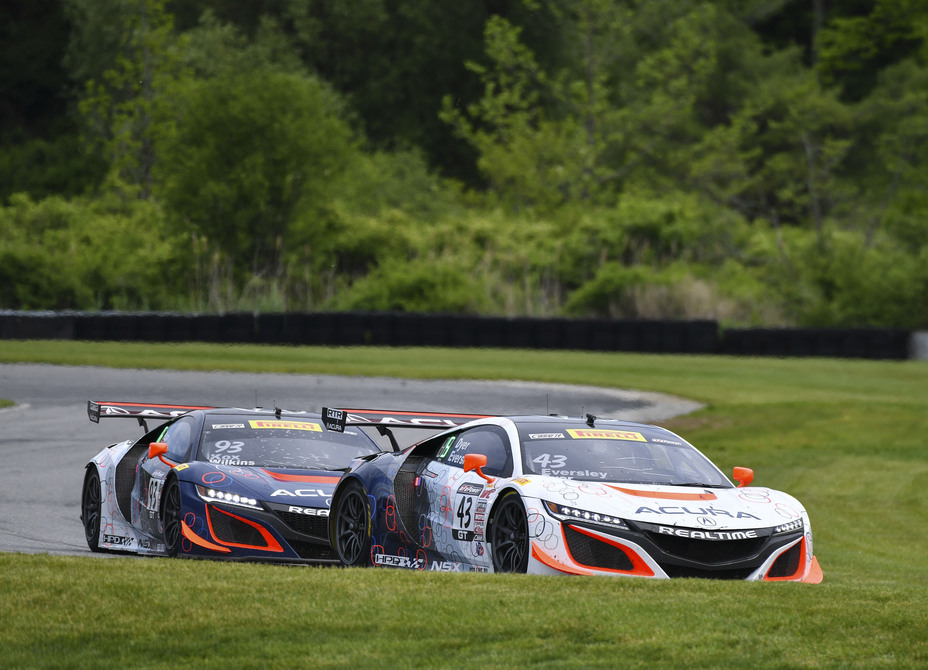 RealTime Racing Acura NSX GT3 Has Best Weekend of 2017 Season