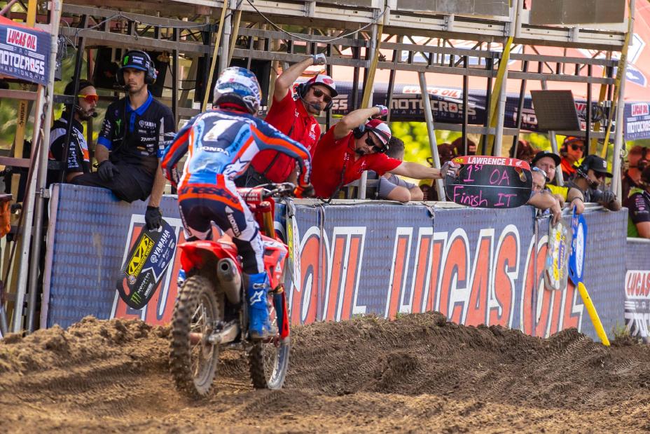 Team Honda HRC Sweeps Overall Wins at Ironman MX