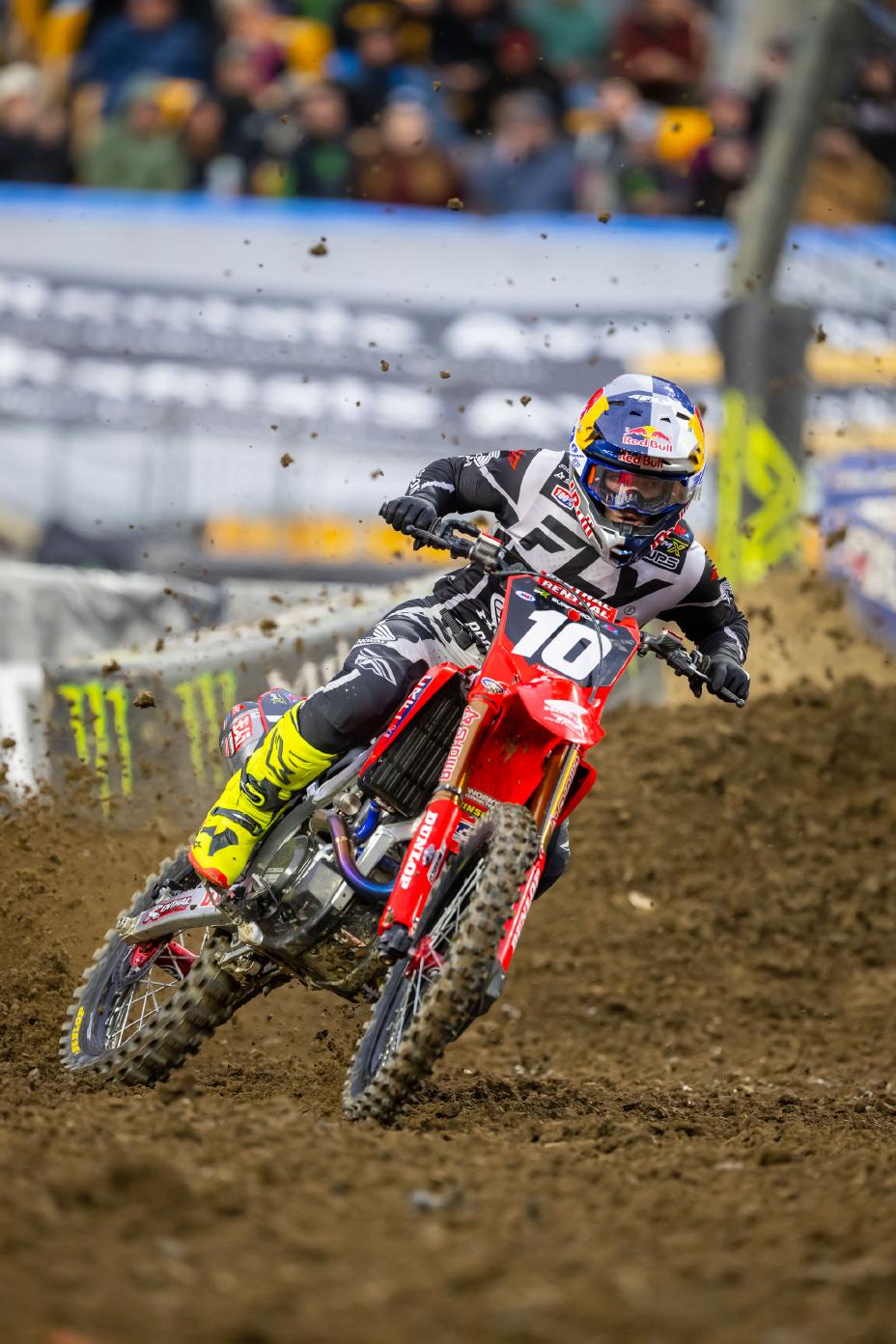 Chance Hymas Leads Red Riders With Sixth at Pittsburgh Supercross