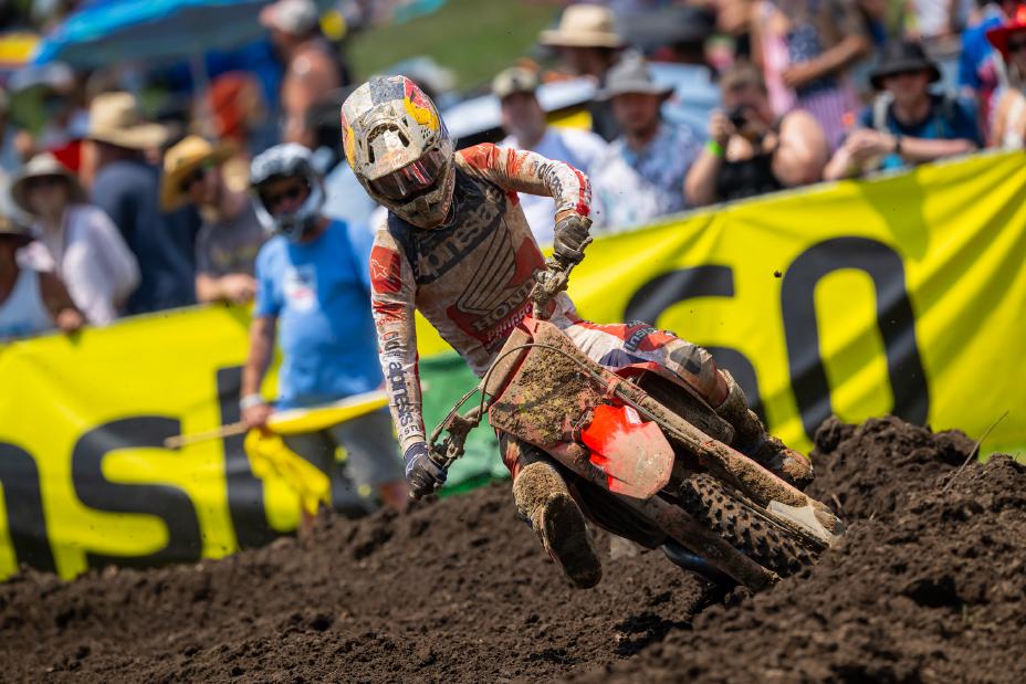 Fireworks for Honda HRC Progressive at RedBud MX