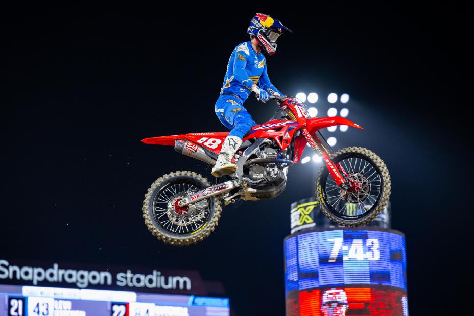 Jett Lawrence Lands Another 250SX West Win