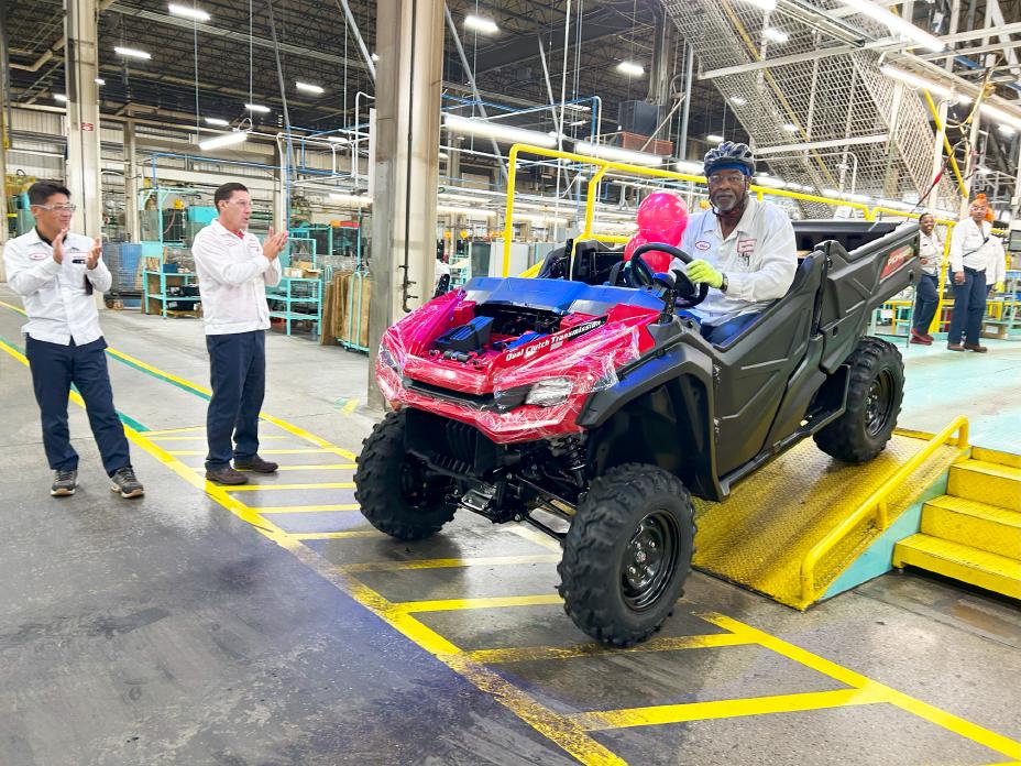 South Carolina Manufacturing Produces Half-Millionth Honda Side-by-Side
