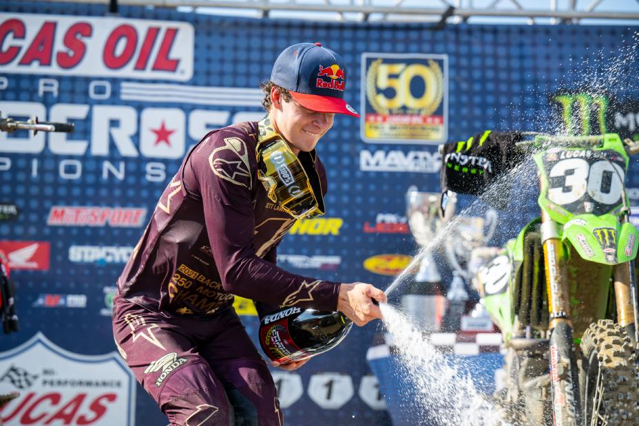Jett Lawrence Repeats as AMA Pro Motocross 250 National Champion