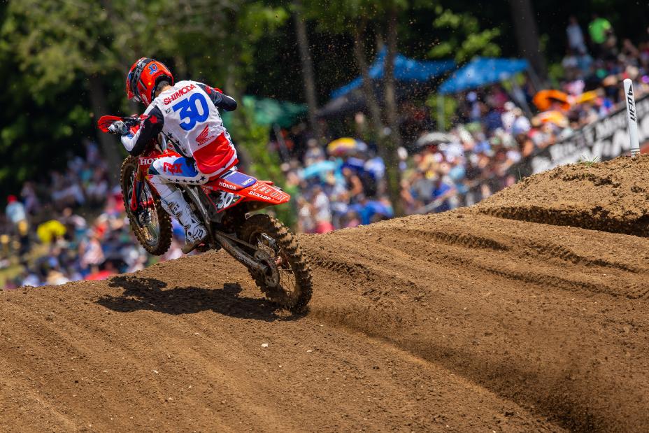Fireworks for Honda HRC Progressive at RedBud MX