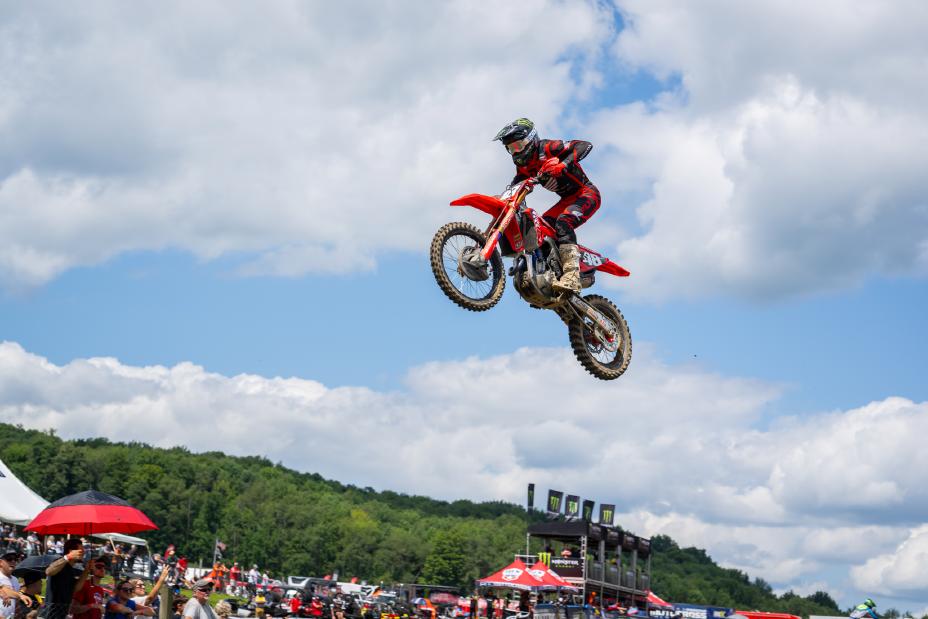 Hunter Lawrence Gives ’25 CRF450R a Moto Win and Podium Overall Finish ...