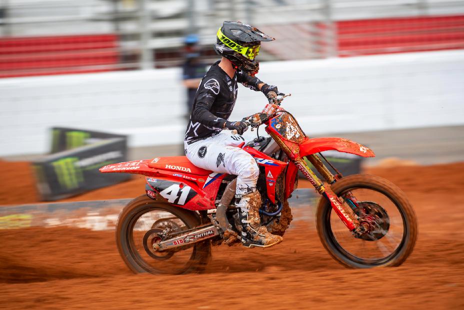 Career-First 450SX Podium for Sexton at Atlanta 1 Supercross