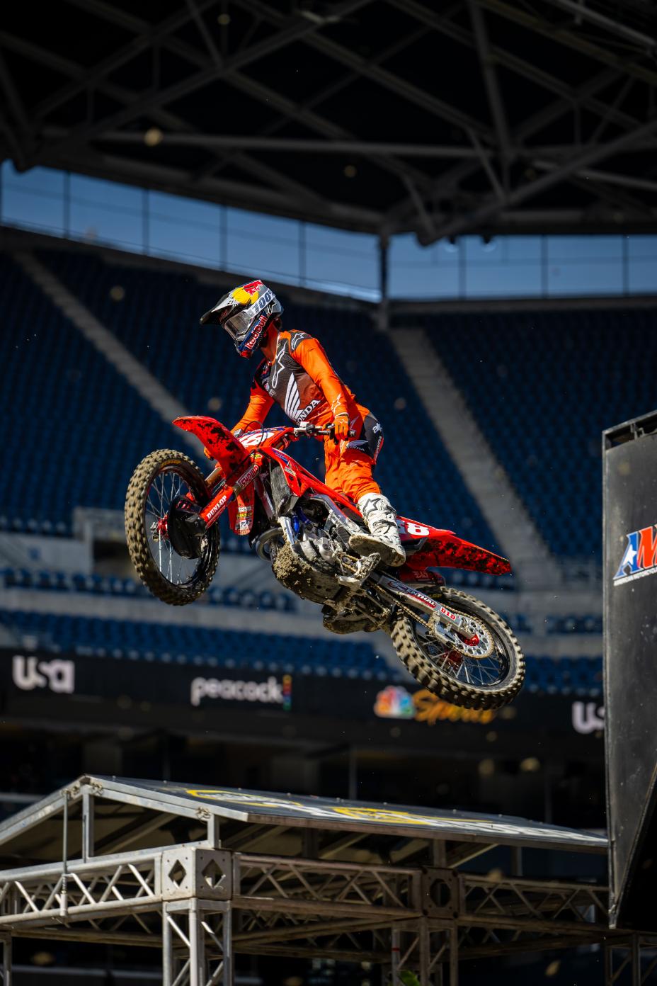 Jett Lawrence Takes His Fourth Win of the Season at Seattle SX