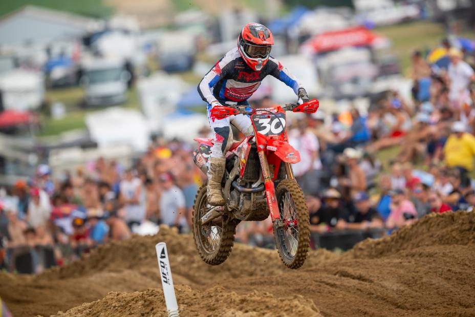 Fireworks for Honda HRC Progressive at RedBud MX