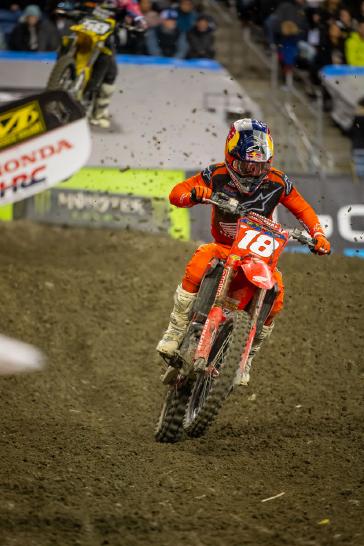 Jett Lawrence Takes His Fourth Win of the Season at Seattle SX