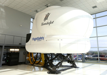 HondaJet Flight Simulator Arrives at Honda Aircraft Company