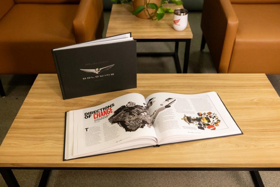 25 Honda Gold Wing Coffee Table Book