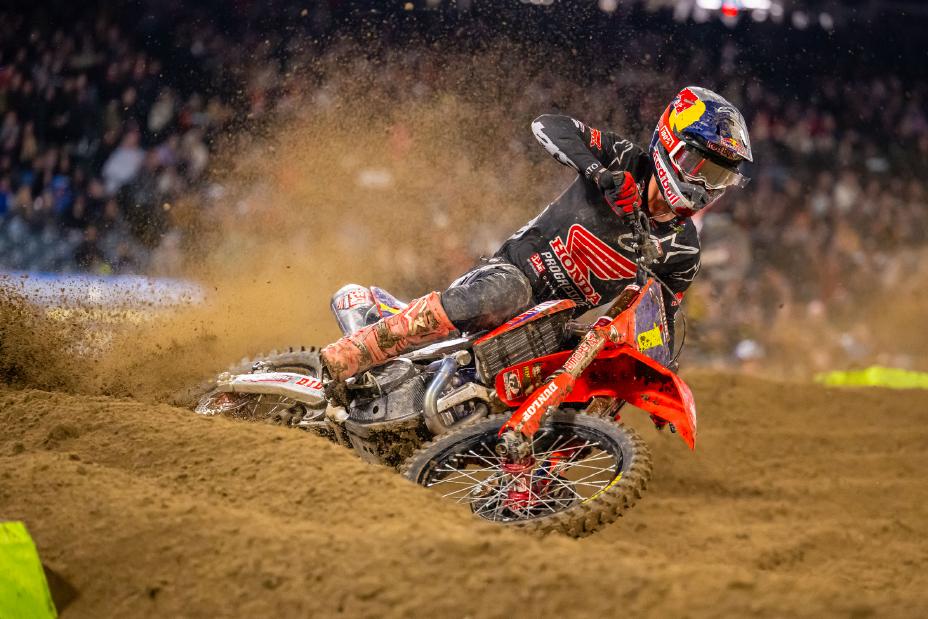 Jett Lawrence Earns His First Win of the Season, at Anaheim 2 SX