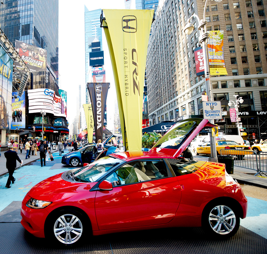 Honda Presents the First Ever 3D Times Square Event