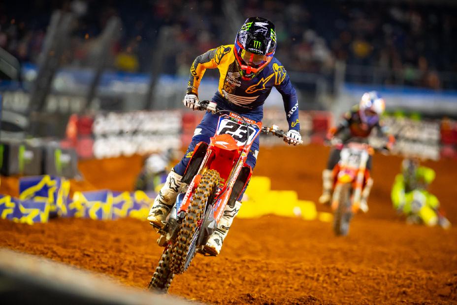Close Second-Place Finish for Roczen at Arlington 3 Supercross