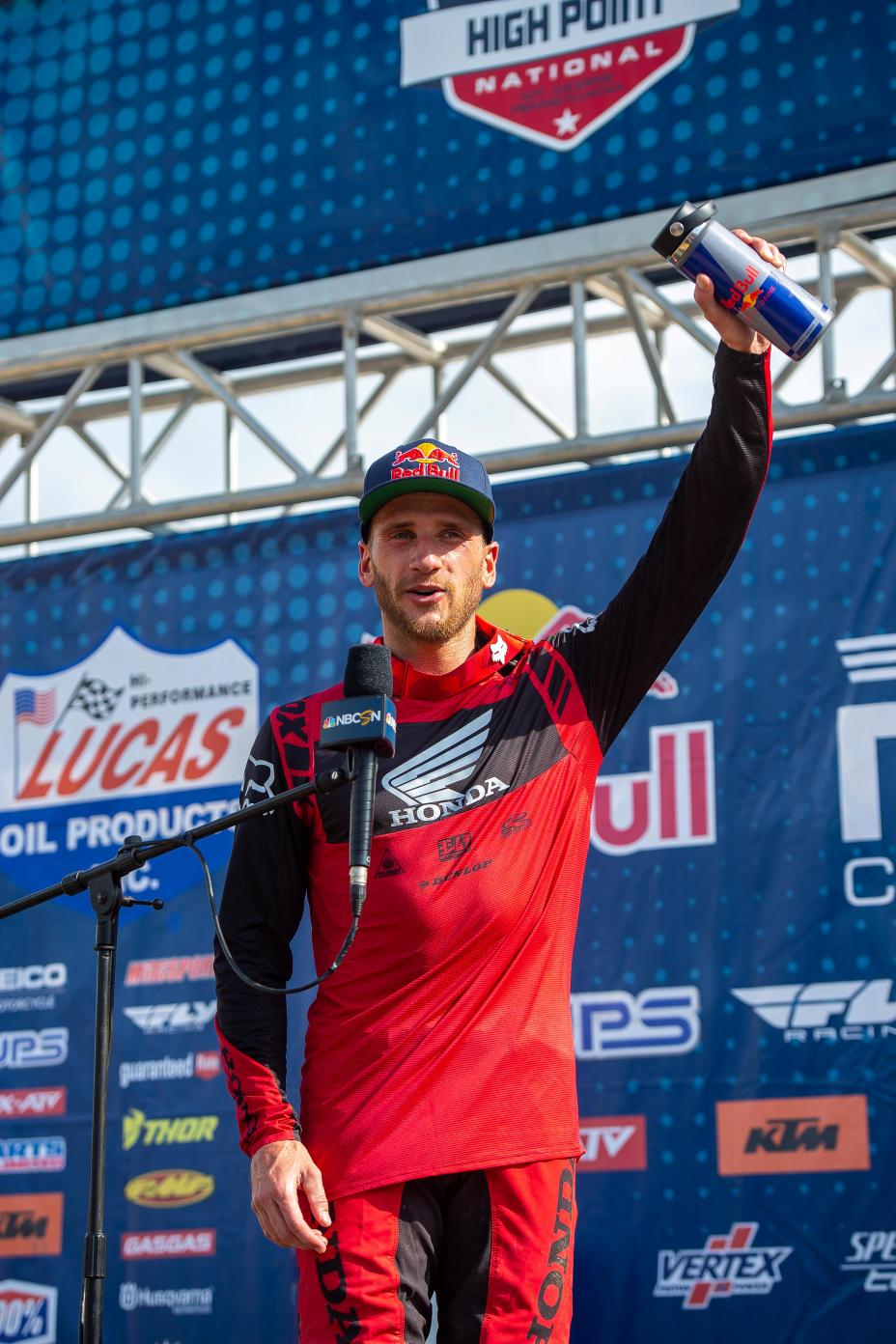 Podium Overall Finish for Jett Lawrence at High Point AMA Pro MX