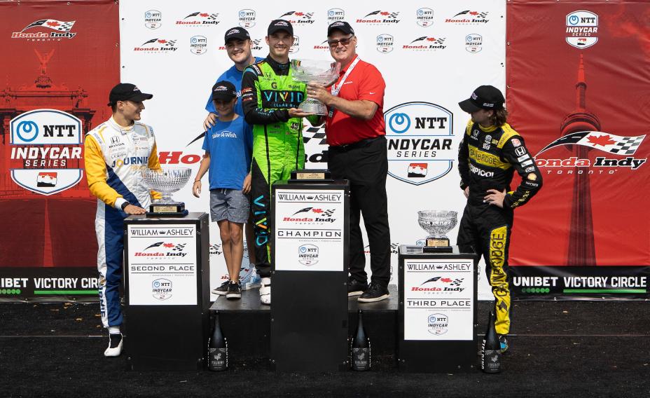 2023 Honda Indy trophy presentation