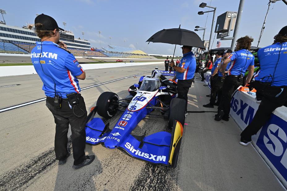 Front row lockout for Honda for Iowa race 2