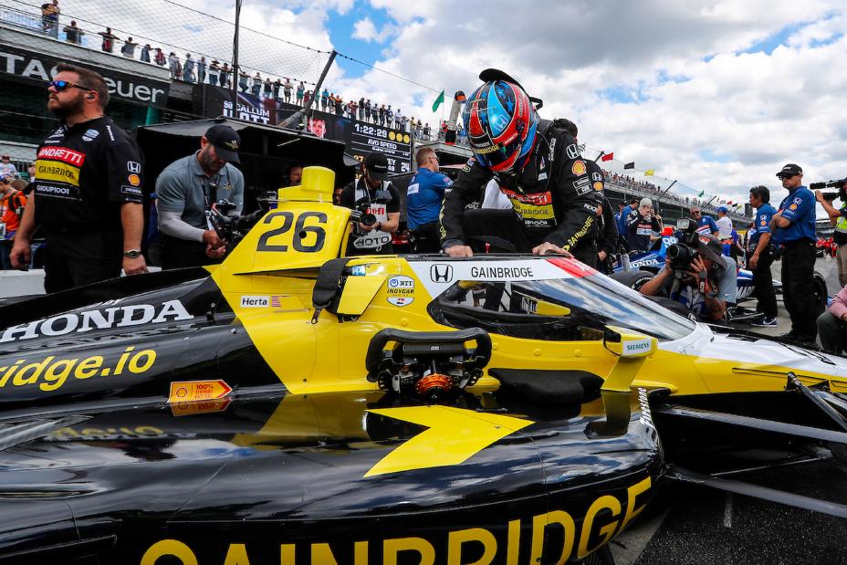 Honda driver Alex Palou goes fastest on the first day of Indianapolis ...