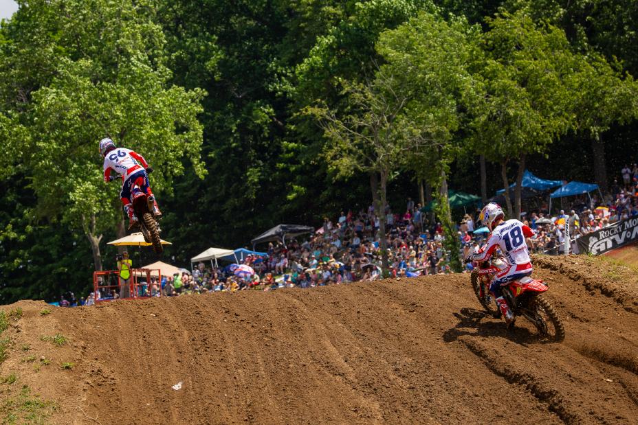 Fireworks for Honda HRC Progressive at RedBud MX