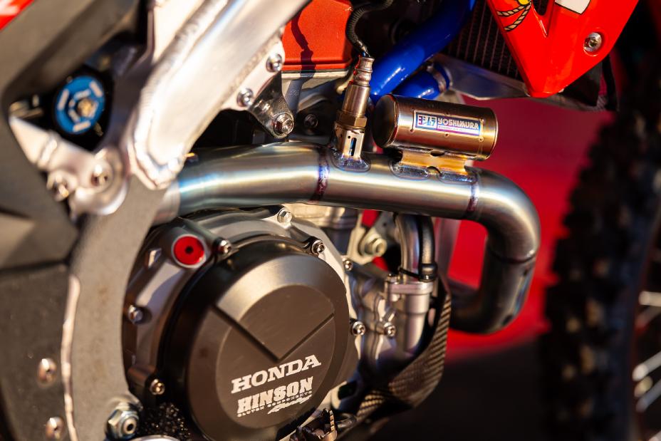 Fireworks for Honda HRC Progressive at RedBud MX