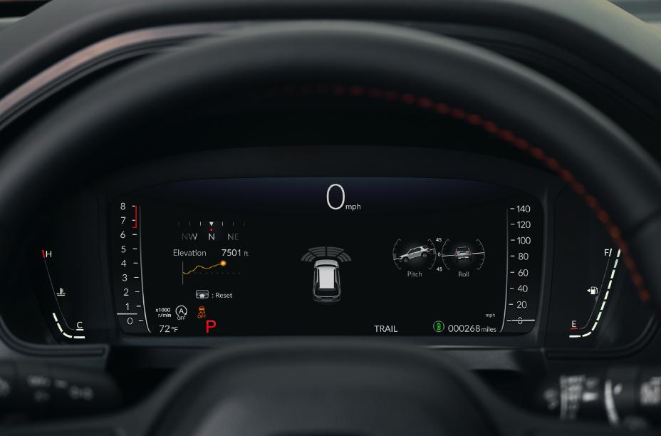 28 2026 Honda Passport TrailSport Elite - Selectable Instrument Display