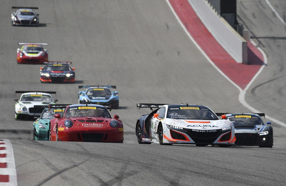 RealTime Racing Acura NSX GT3 Squad Scores Five Top-10s in Texas