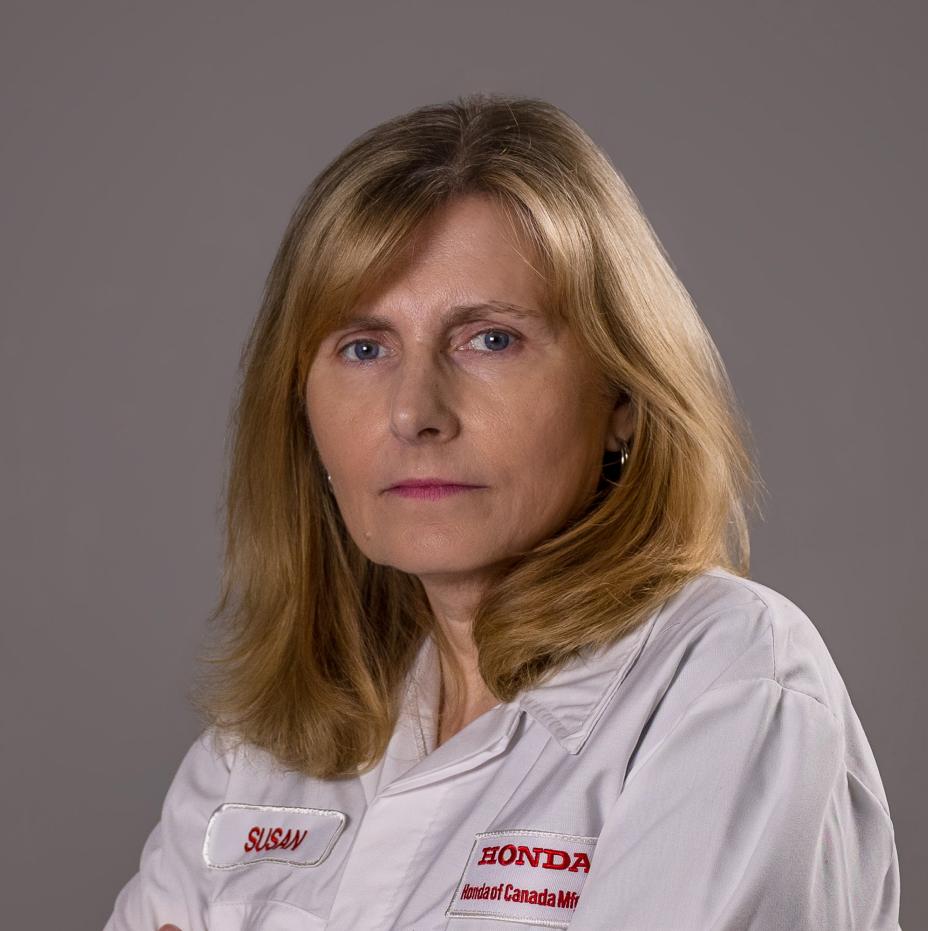 Susan Kenny, division manager of Purchasing at Honda of Canada Mfg. (HCM)